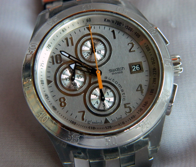 JAM - VINTAGE: SWATCH CHRONOGRAPH AUTOMATIC 2008