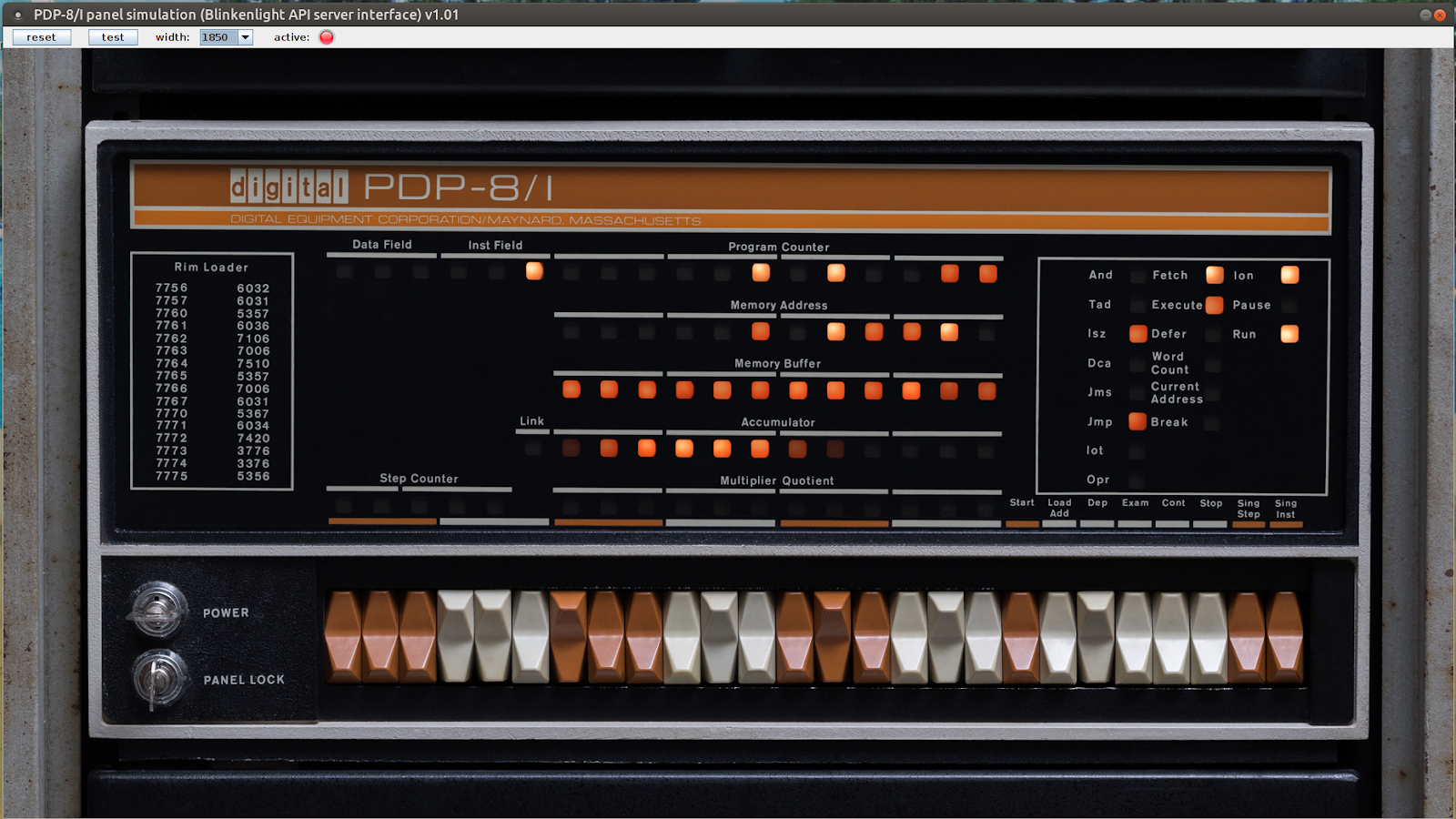 Ubuntu Peronista: ¿Cómo emulo el panel de una DEC PDP-8/I y una DEC PDP ...