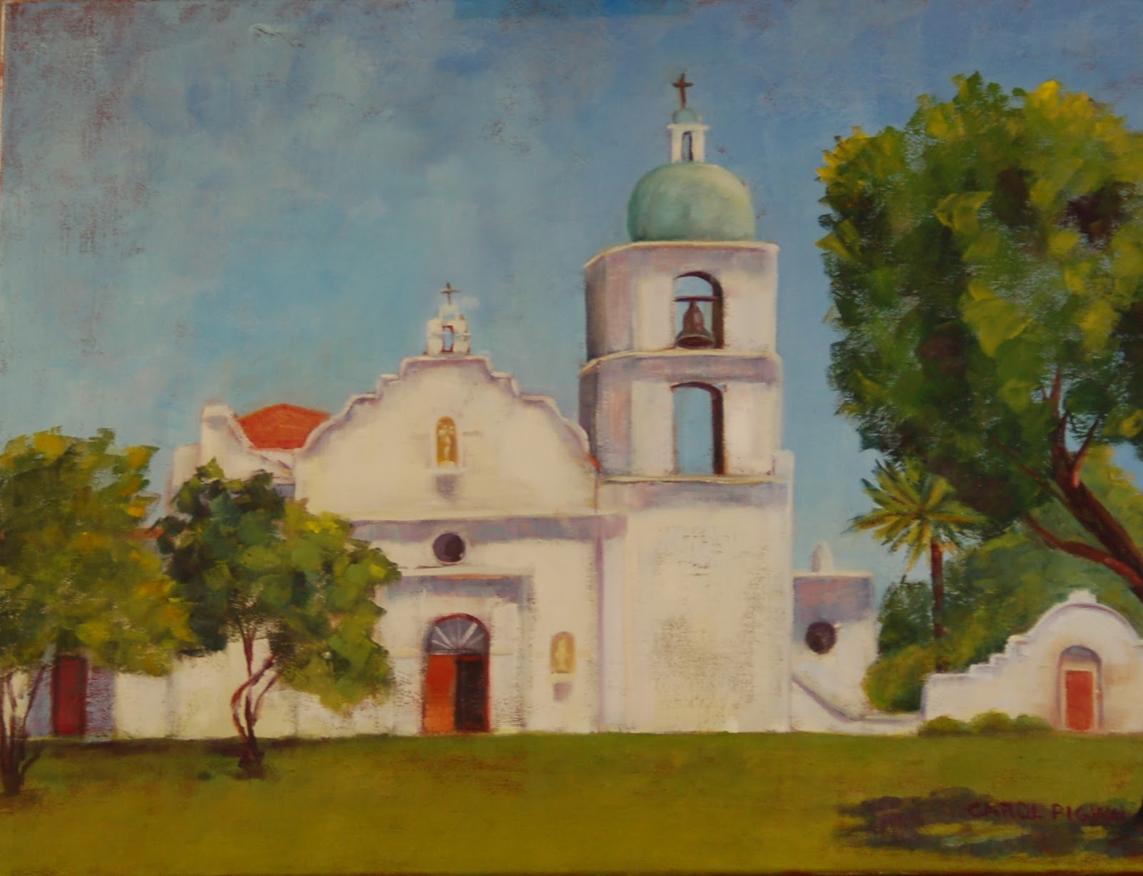 Carol Kershner Pighin: "Mission San Luis Rey"