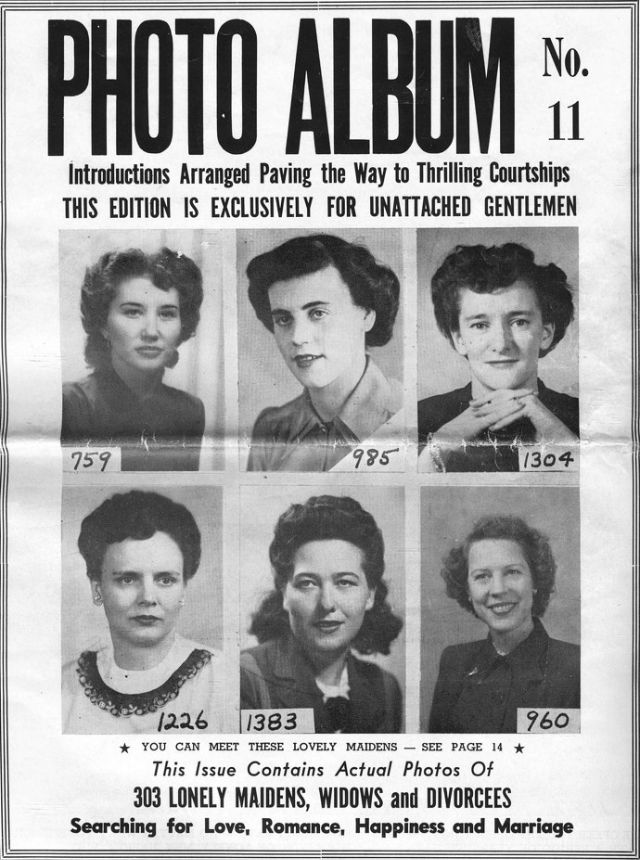 Mail Order Girlfriends: Vintage Single’s Dating Booklet Magazine From ...