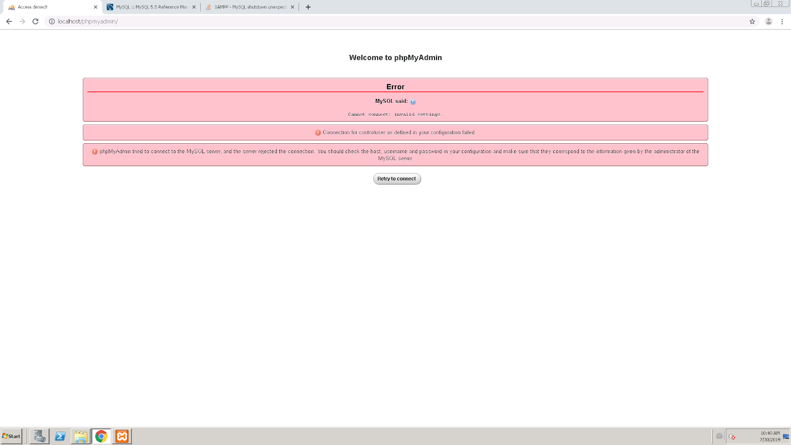 Cara Mengatasi Error Mysql Shutdown Unexpectedly Hakko Blogs
