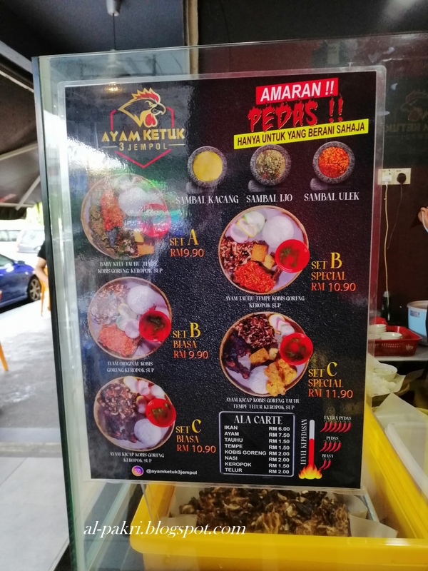orangbukit: Ayam Ketuk 3 Jempol