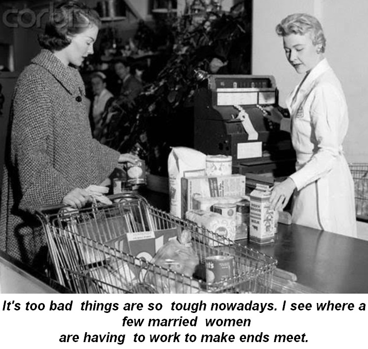 Chuck's Fun Page 2: Things people were saying back in the 1950s