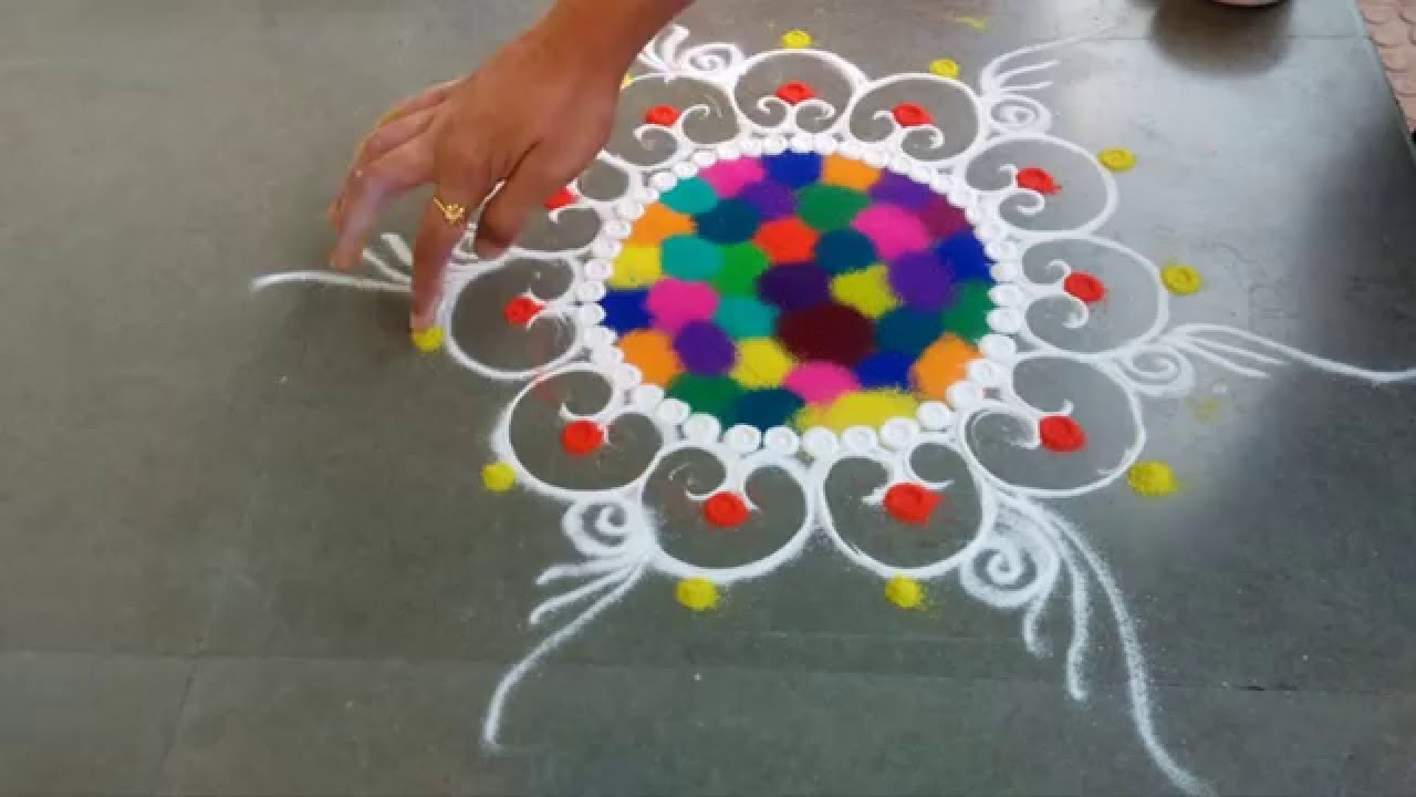 Unique Rangoli Designs For Holi ~ Art Magazine