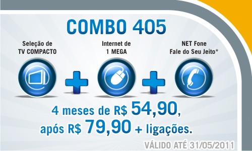 NET Pelotas: Pacotes NET