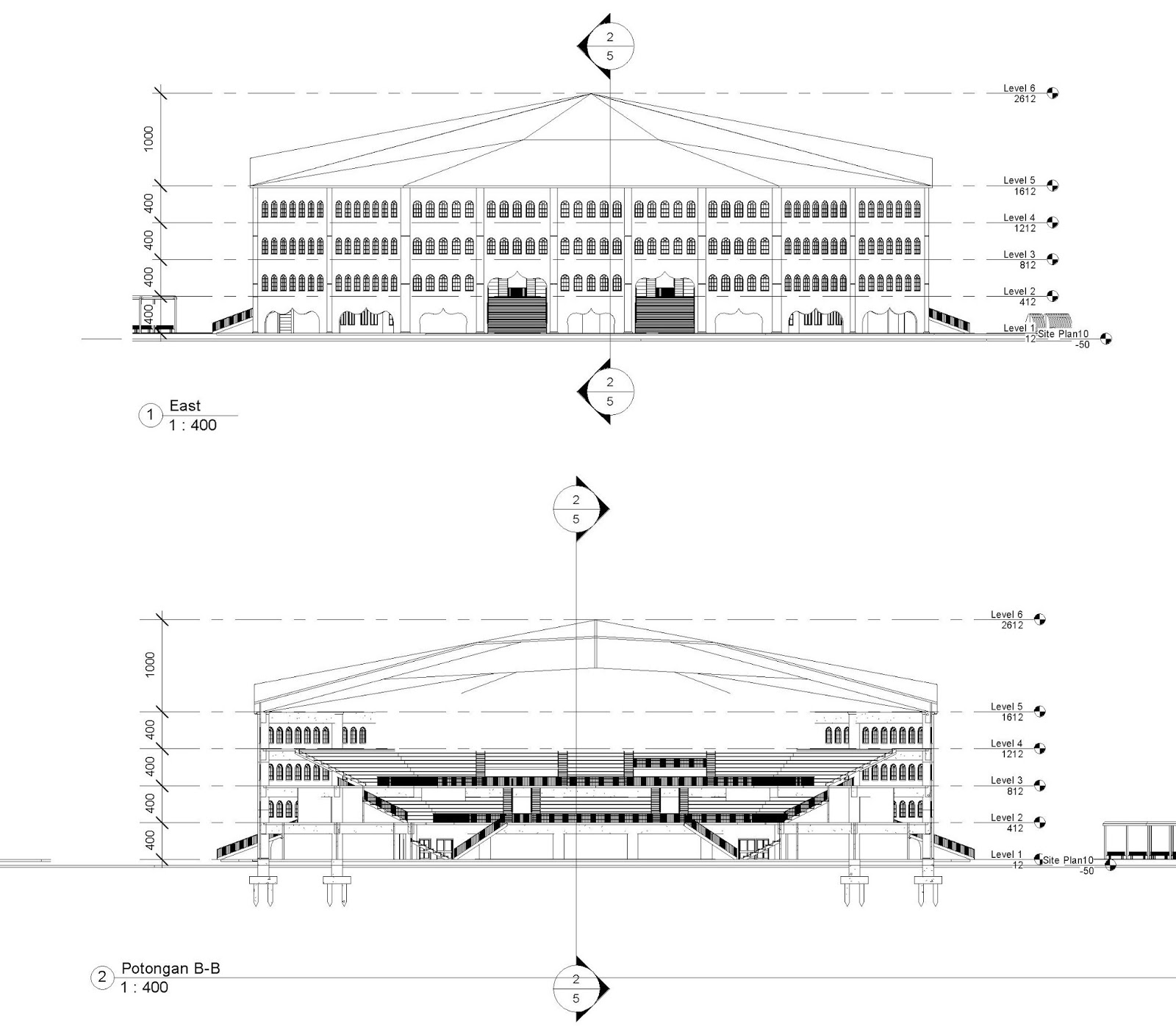 mozaik arsitek : Desain Gelanggang Olah Raga UIN Alauddin Makassar (GOR ...