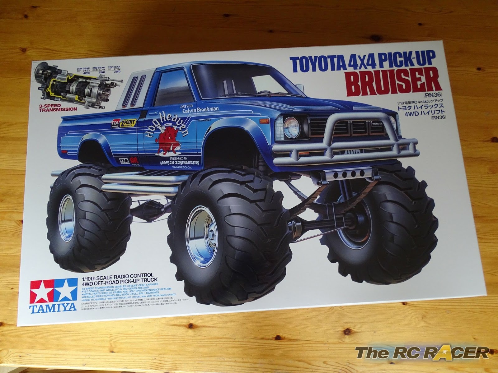 58519 Tamiya Toyota Hilux 4X4 RN36 Bruiser Build and Review | The RC Racer