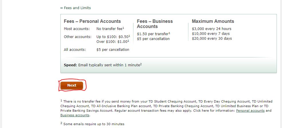 Jeonghwan Ju: Canada TD Bank e-Transfer 캐나다 TD은행 이메일 주소로 송금하기