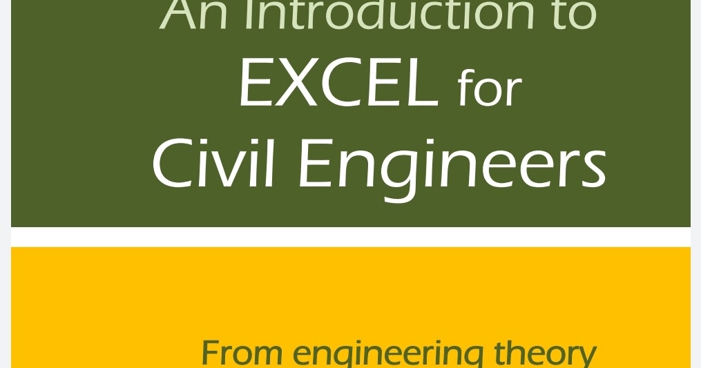 [Free ebook]EXCEL for Civil Engineers - KING OF EXCEL