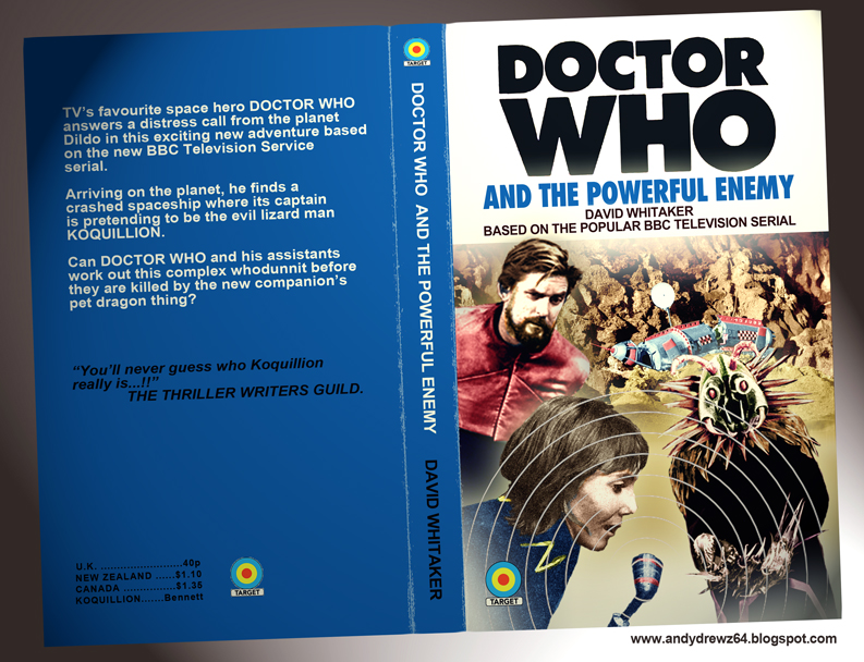 Andydrewz's Pages: Doctor Who and the Return of the Target Book Covers ...