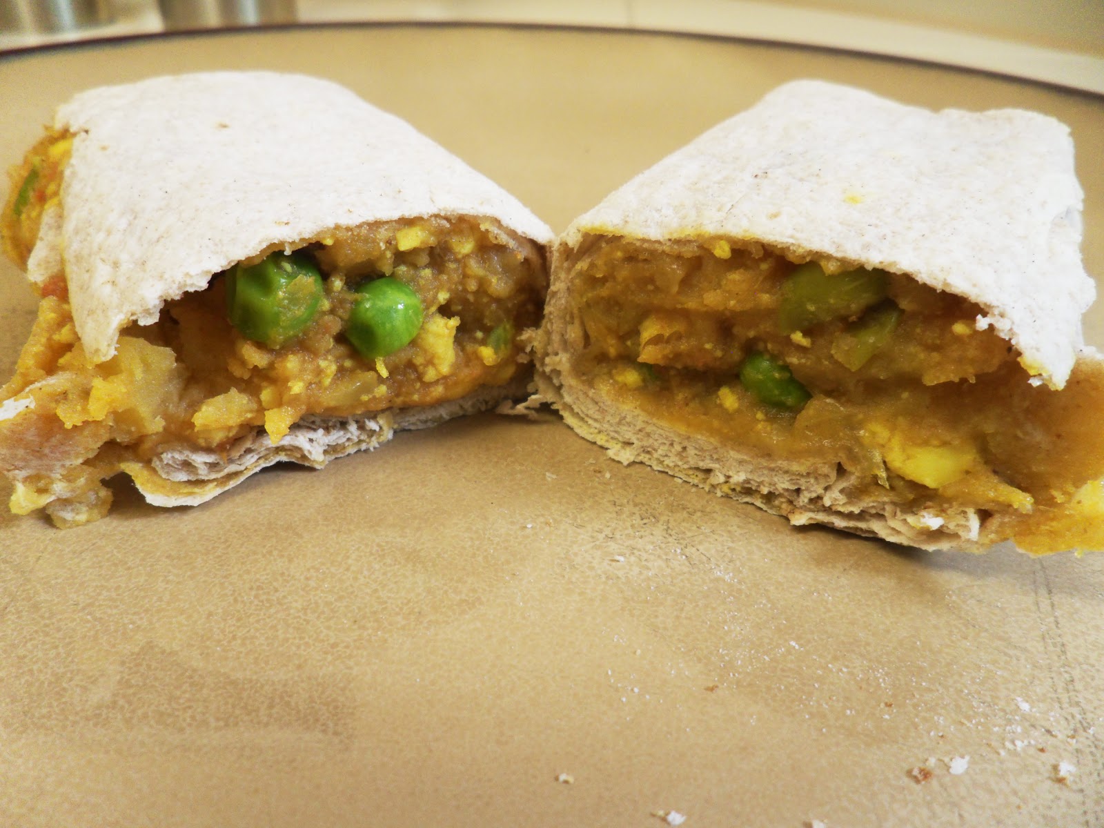 Simple. Easy. Vegetarian!: Amy's Samosa Wrap
