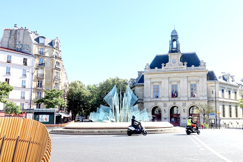 Paris : Fontaine de la place Gambetta - XXème - Paris la douce ...