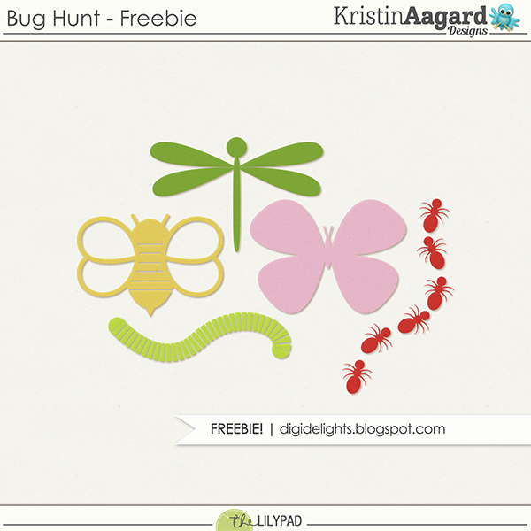 Digi Delights: New! Bug Hunt - On Sale Now & a New Freebie!