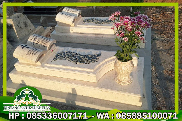 Model Kijing Katolik Bahan Marmer Tampilan Yang Minimalis - Pabrik Kerajinan - Makam Kijing ...
