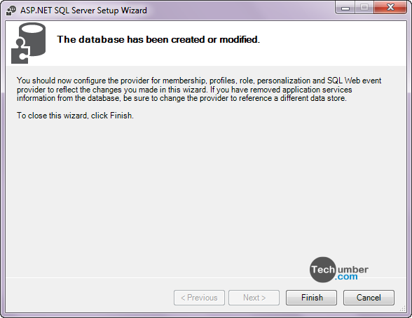 Creating Membership Tables In Asp Aspnet Regsql Exe Tool A Free Web And Mobile