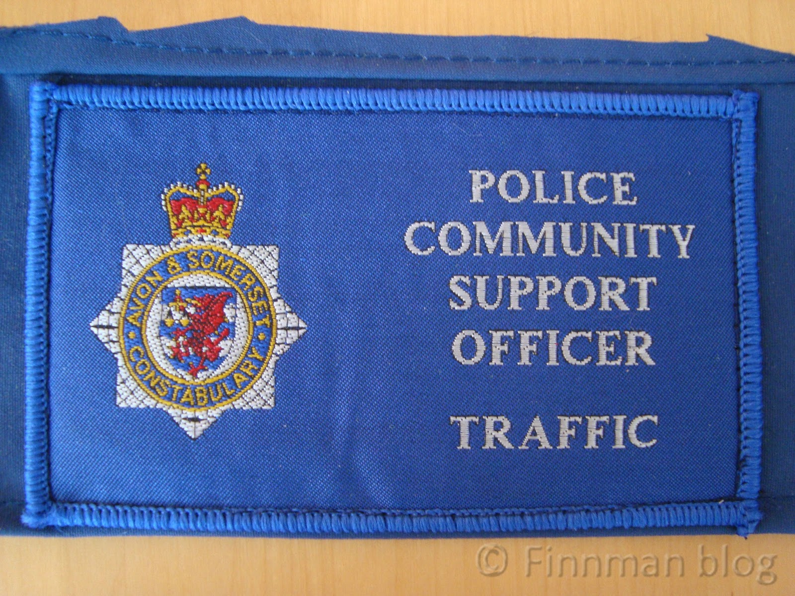 Avon & Somerset Constabulary: Cloth Badges/Patches