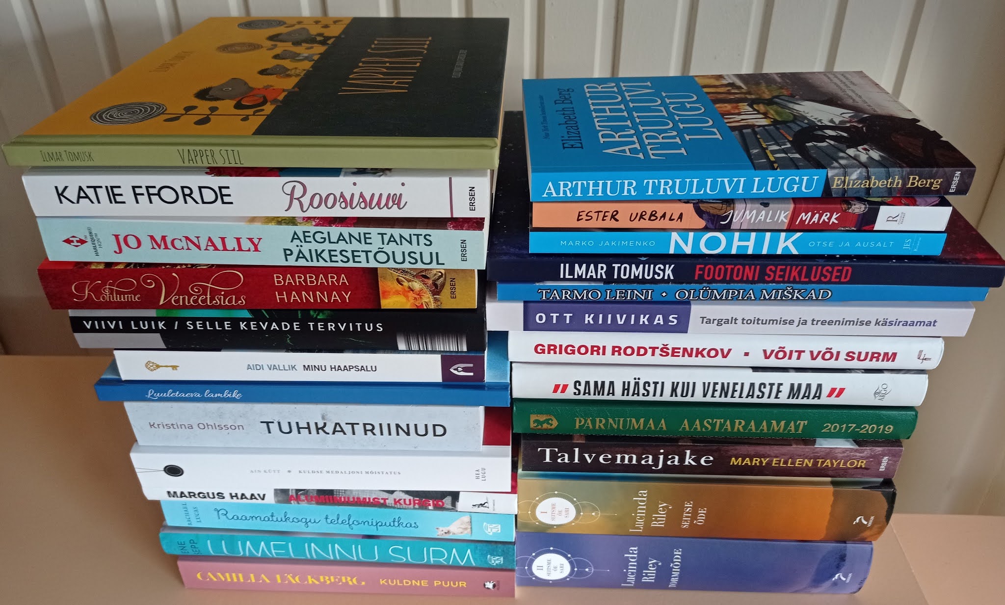 Võiste raamatukogu: Uued raamatud