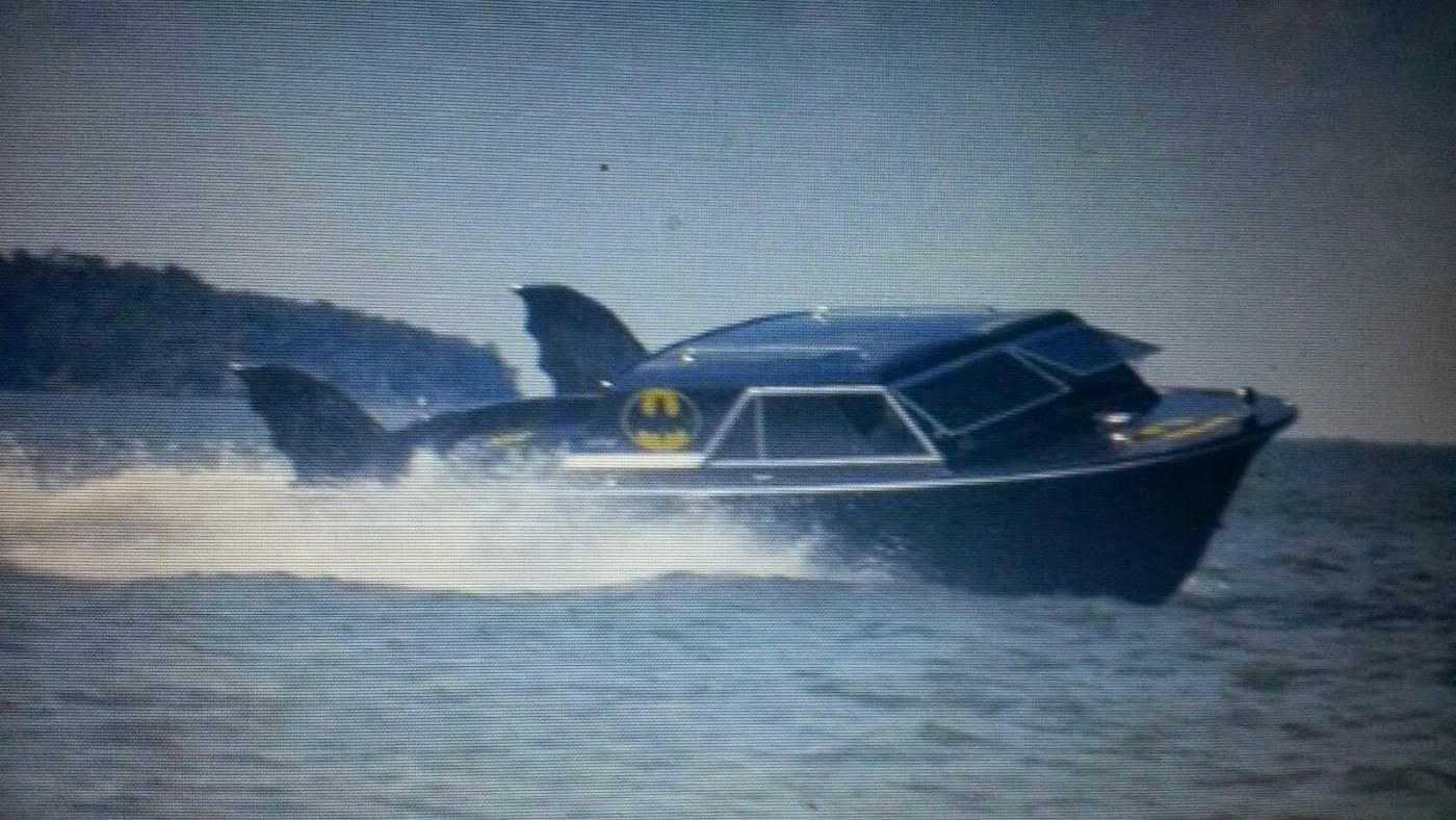 = 1966 Batman Batboat =: A new Batboat surfaces on eBay.