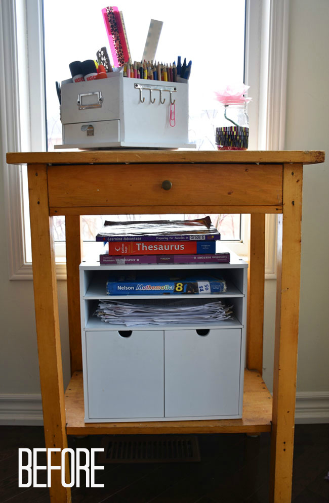 Woman in Real Life: An Easy Wooden Table Makeover (#12MonthsOfDiy)