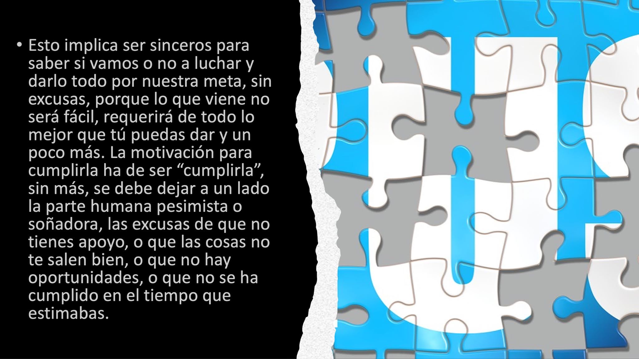 Como definir una meta para convertirla en proyecto