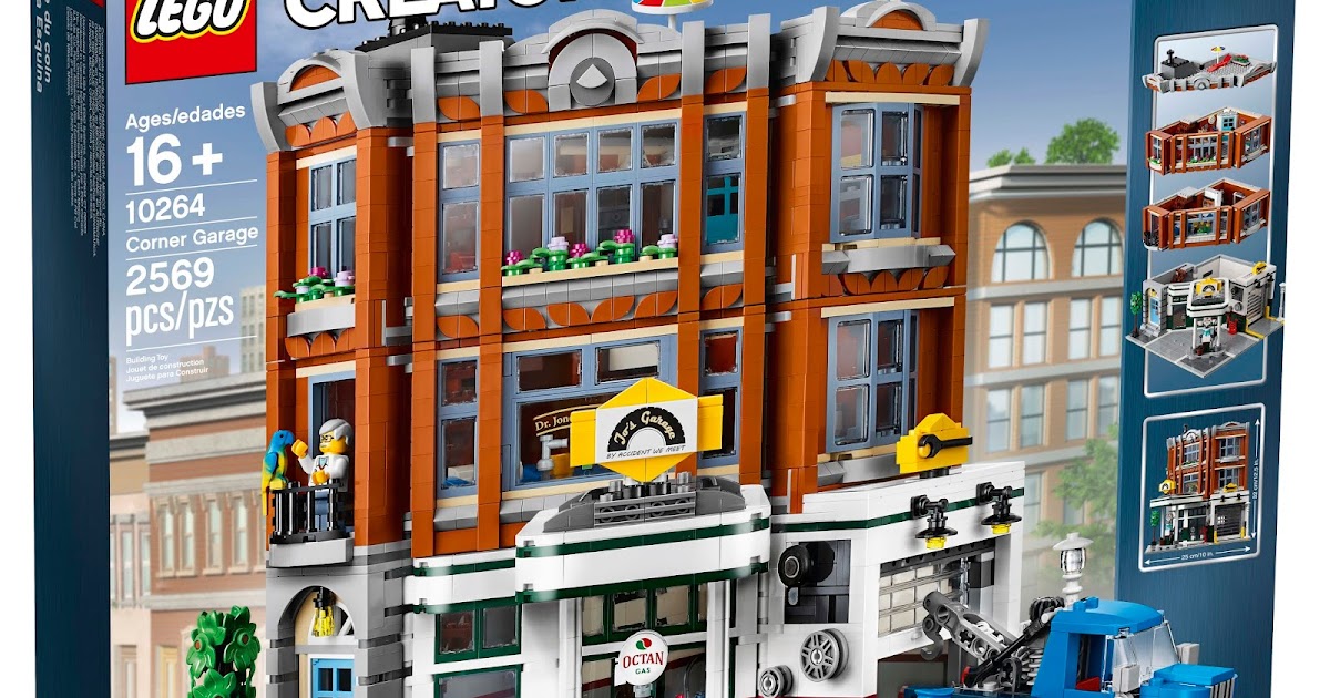 AnJ's Brick Blog: 2019 Creator Expert Modular Building Revealed!