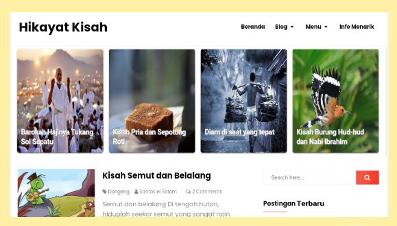 Cara Membuat Widget Popular Post Grid Style Keren Responsive di Blog ...