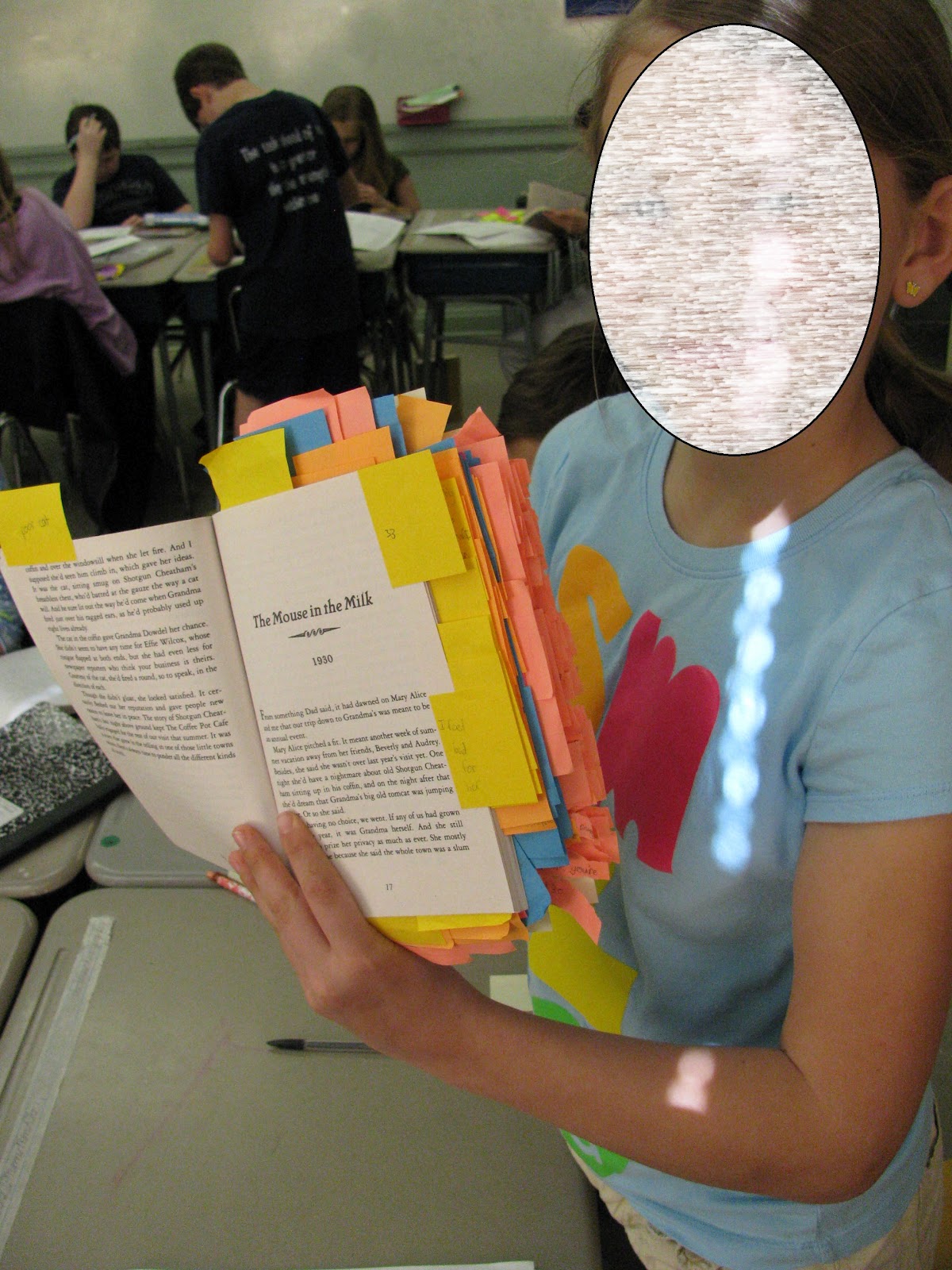 Fifth Grade Follies: This classroom is brought to you by.... Post-its!