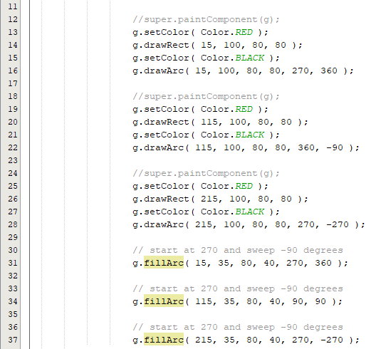 Internet Keren: MEMBUAT OBJEK PRIMITIF "ARCS" DI JAVA HANYA DENGAN 3 ...