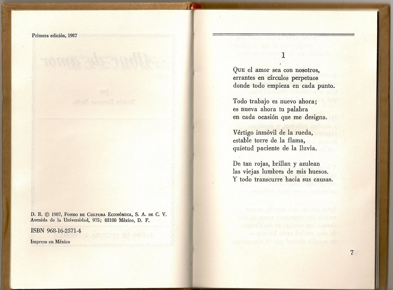 Galería de Hallazgos: Rubén Bonifaz Nuño, Albur de Amor (1a. Edición)