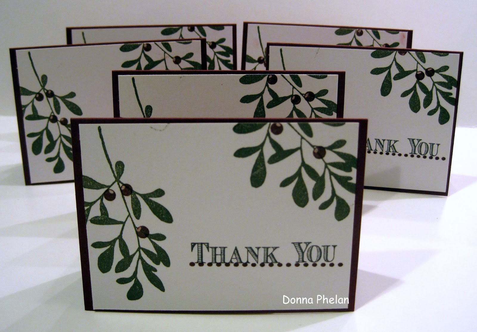 Crafting By The Beach: Thank You Note Card Set