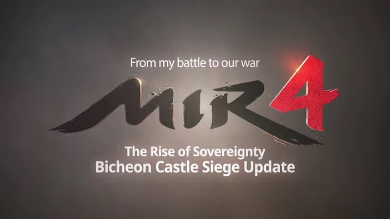 MIR4 Nov. 16 Patch: Castle Siege, Zoetrope, Darksteel Updates, more ...