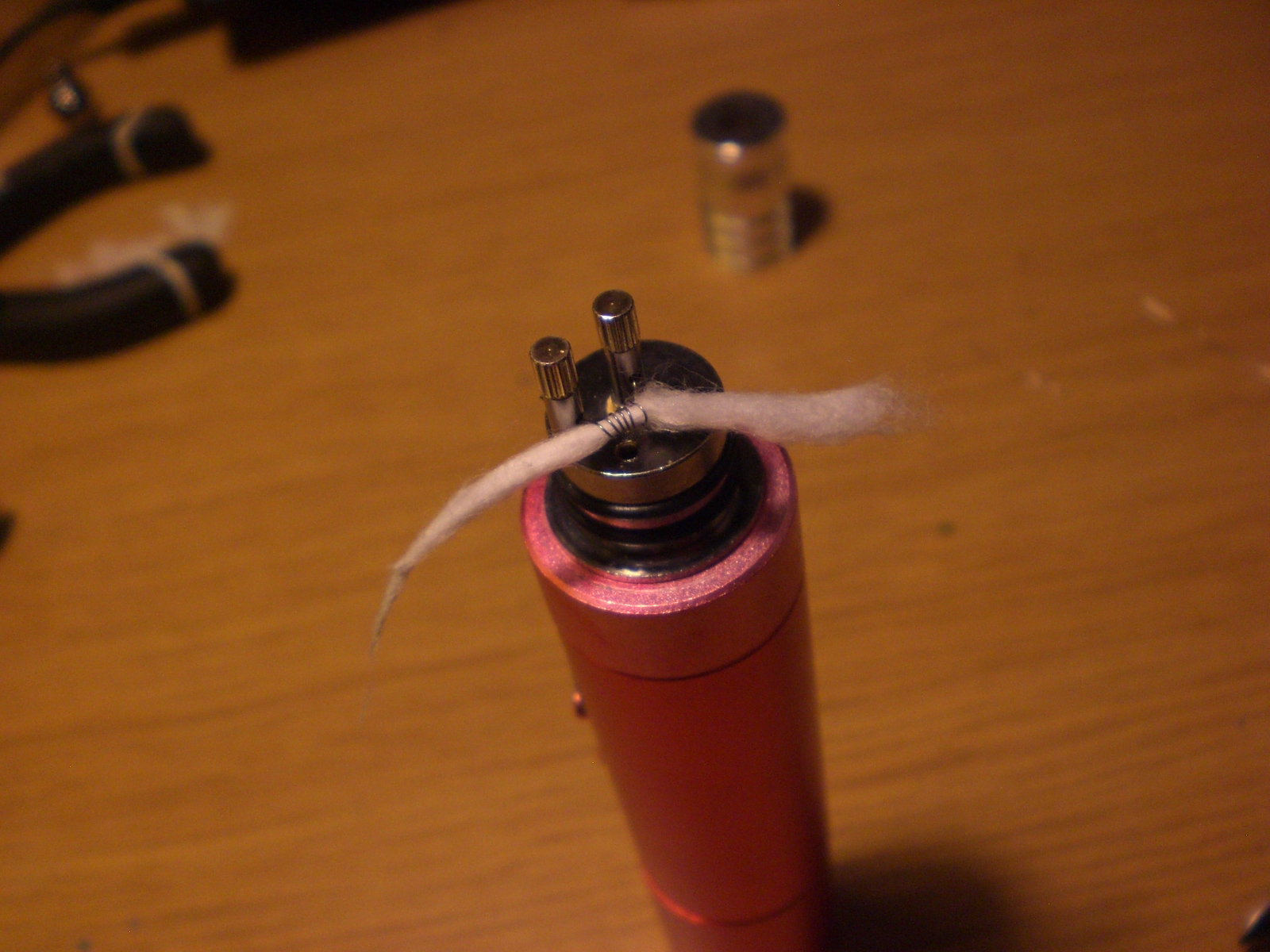 Yucca Flats, N.M.: Quick microcoil with cotton rebuild on octopus rda