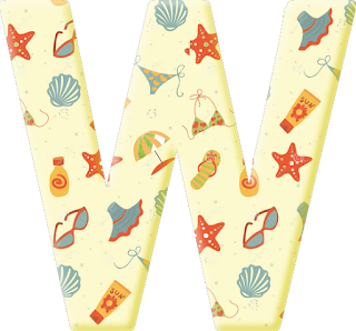 Abecedario de Verano. Summer Alphabet. - Oh my Alfabetos!