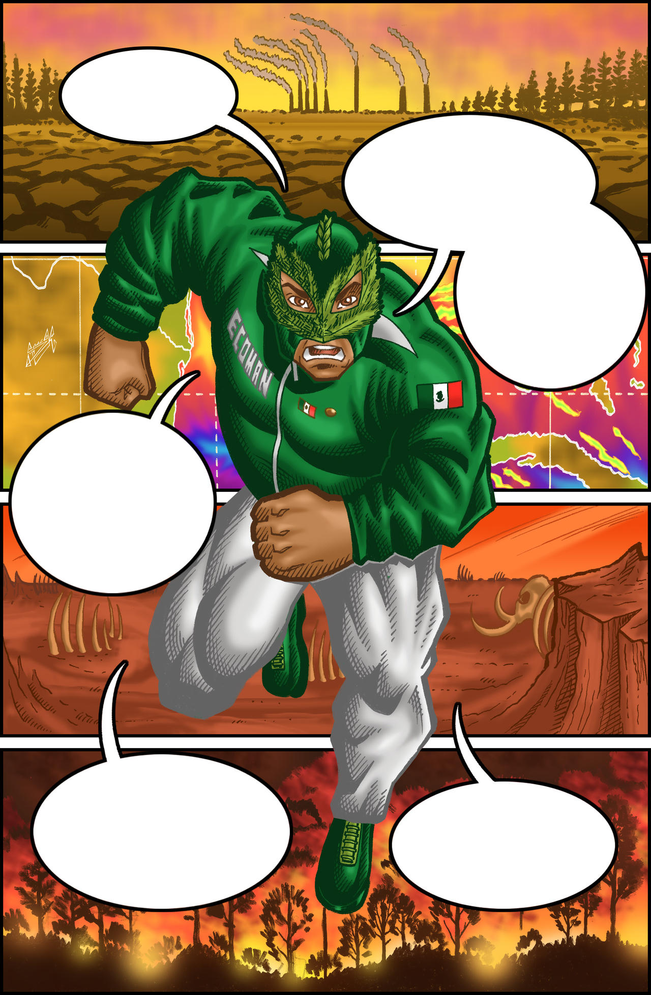 FRIKI ORBIT - EL BLOG DEL SAACK: ¡¡¡Conoce a EcoMan, el cómic ilustrado ...