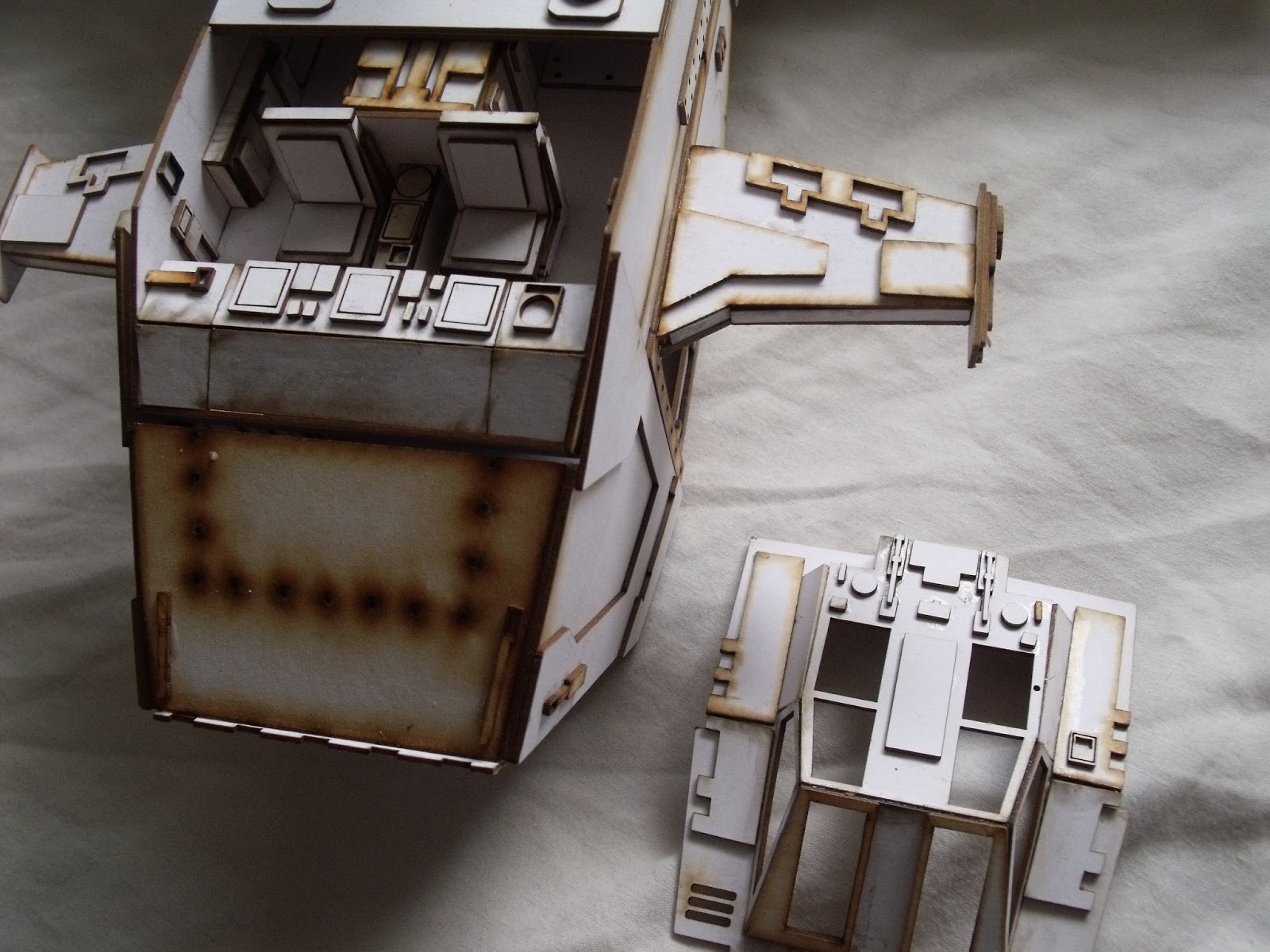 Limited Edition Warhammer models: Warhammer papercraft model - scratch ...