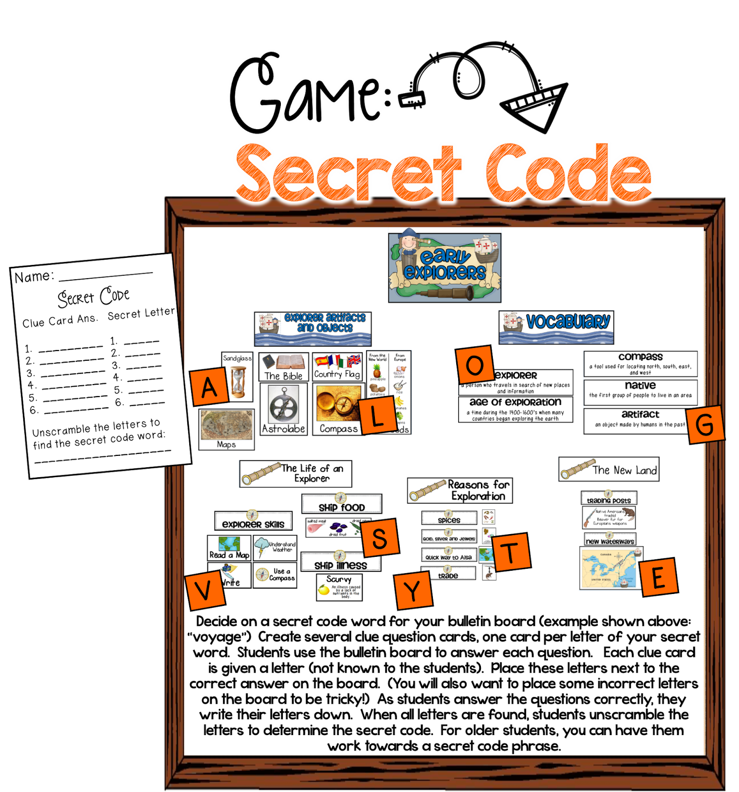 Turning Bulletin Boards into Classroom Games | Minds in Bloom | Bloglovin’