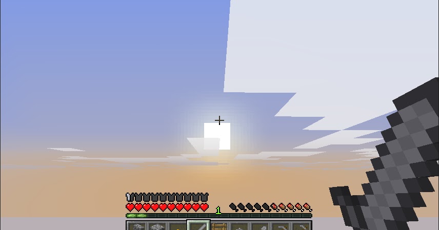 Craft Mine Craft: Minecraft - Veja o sol nascer quadrado