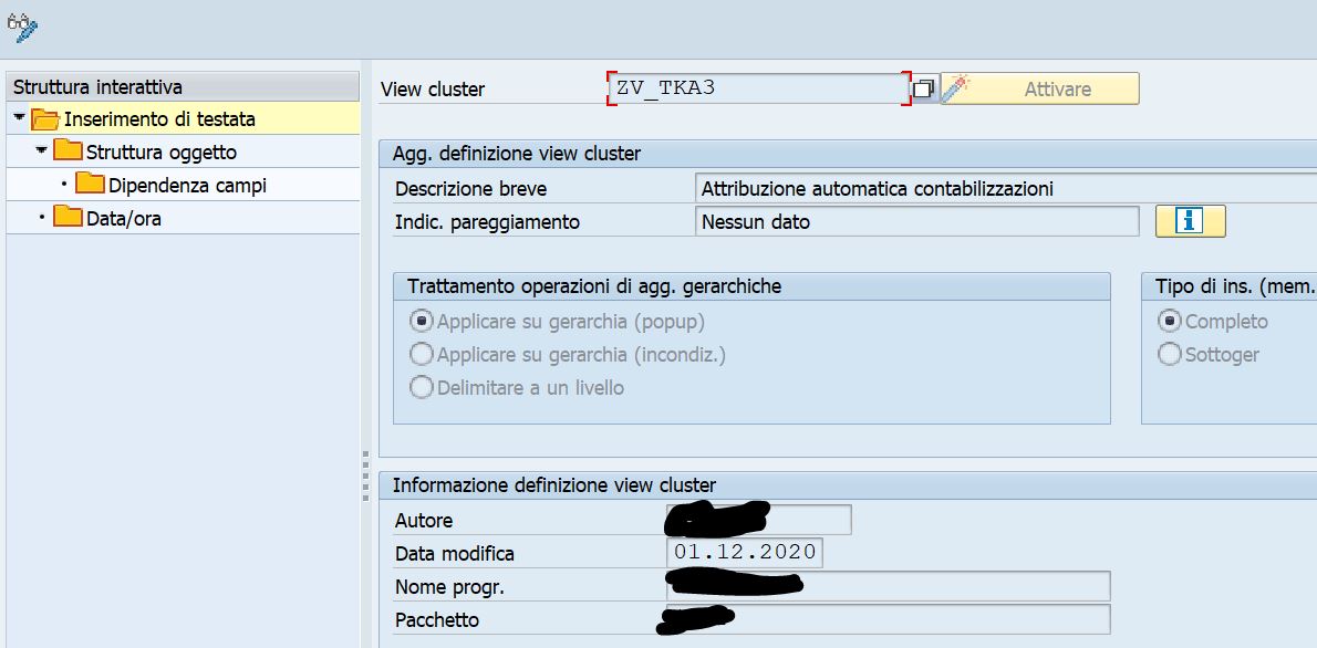 Informazioni utili e pratiche su SAP: Effettuare le modifiche in OKB9 ...