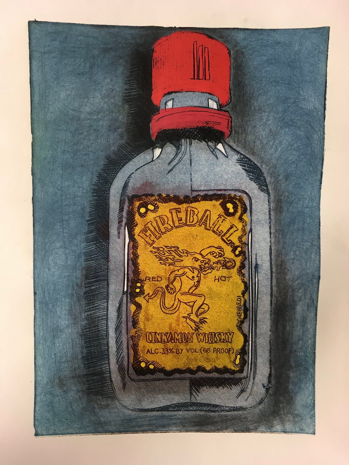 An Old Artist: Fireball and the Devil