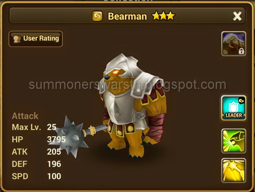 Bearman (Wind) | Summoners War