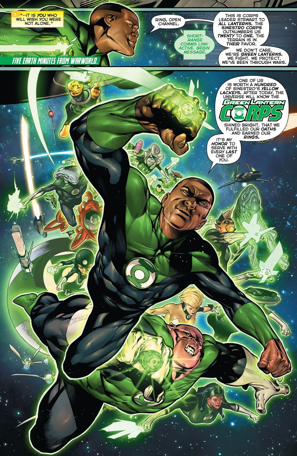 Weird Science DC Comics: Hal Jordan and the Green Lantern Corps #7 ...