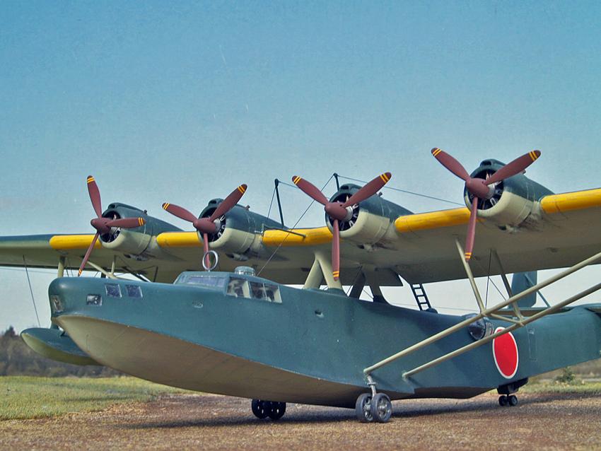 WildEagles: Kawanishi H6K "Mavis" by Chas Bunch