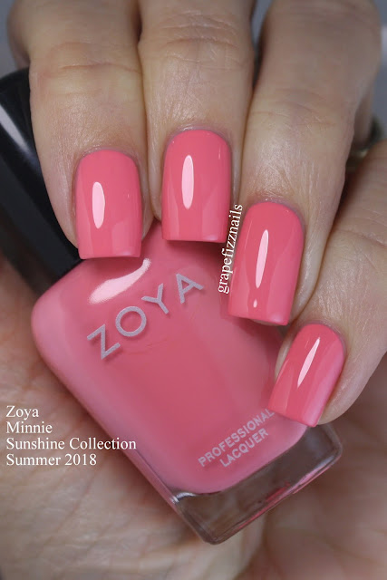 Grape Fizz Nails: Zoya Sunshine Collection, Summer 2018