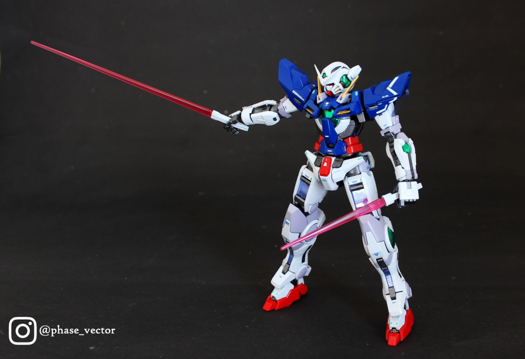 Painted Build: RG 1/144 Gundam Exia "Metal Build Exia 10th Anniversary ...