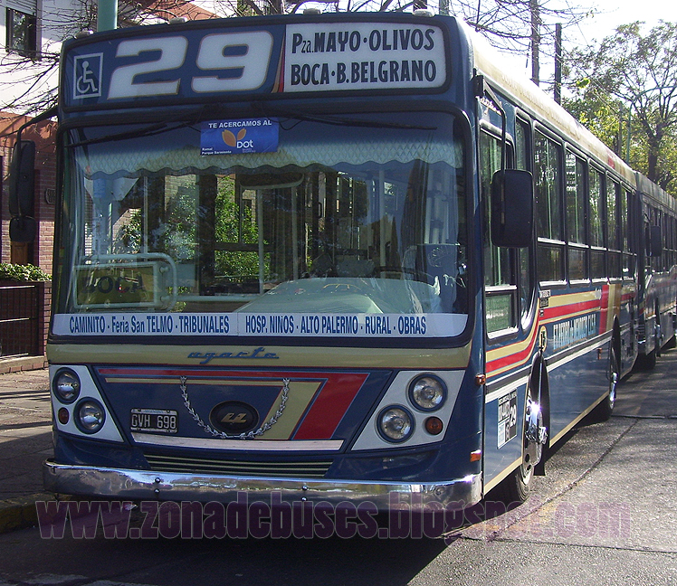 Colectibus - Zona de Buses: LINEA 29