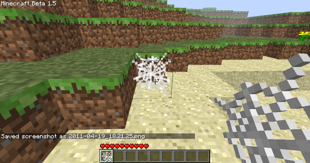 Talk:Cobweb – Minecraft Wiki