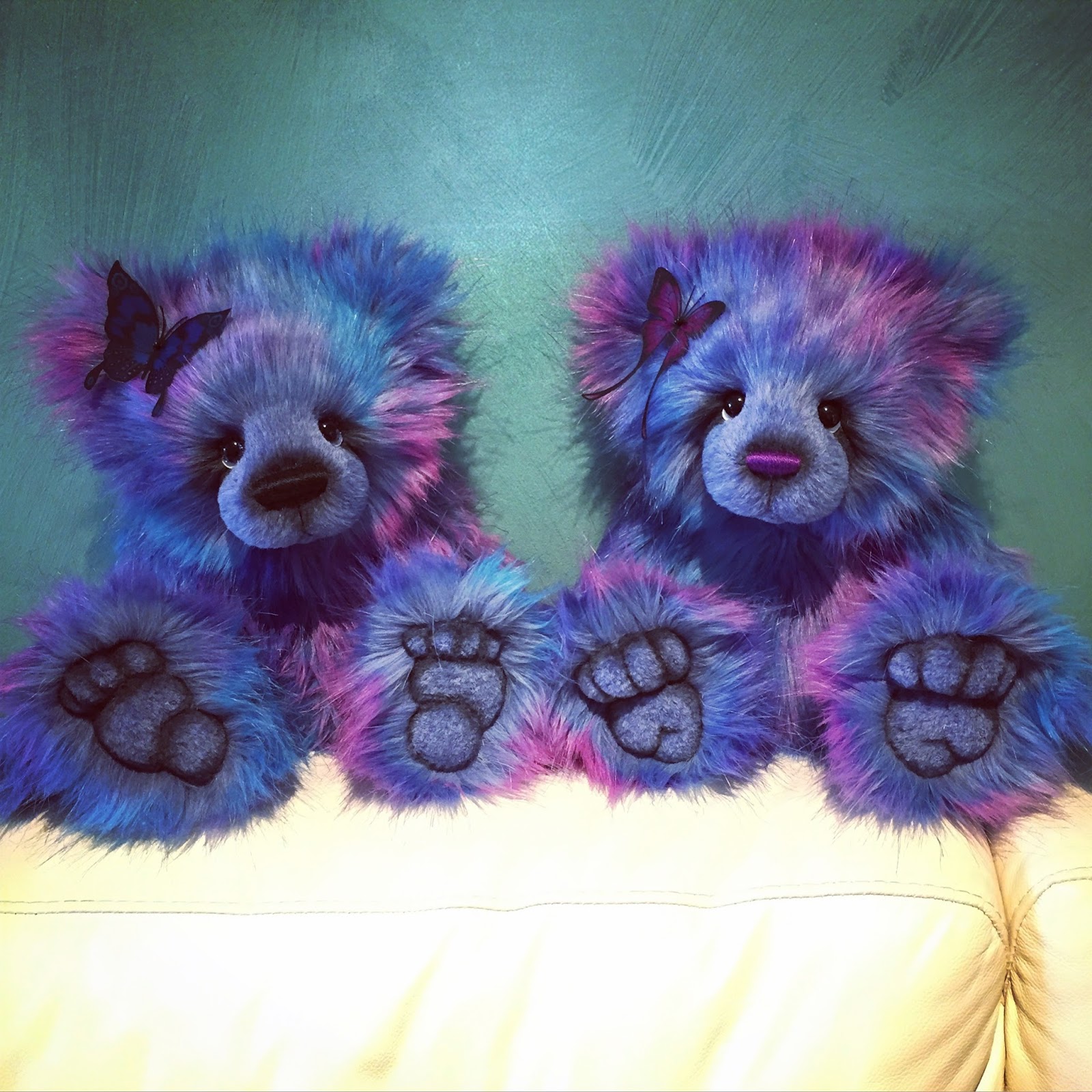 The Inner World of Emma's Bears: Blue bears