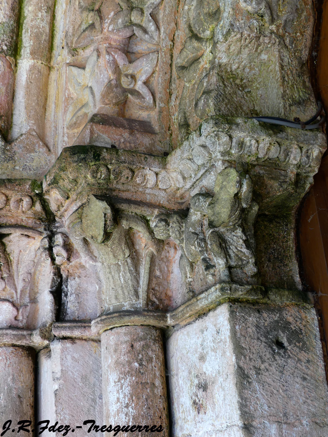 Aramo Excursiones: Capiteles de la iglesia románica de Fano en Gijón