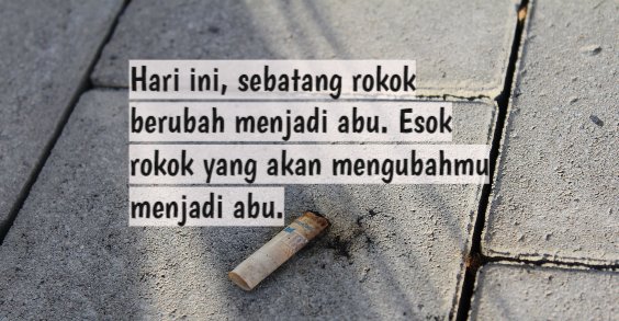 60 Kata Motivasi Berhenti Merokok Demi Kamu - Klak Klik Bermutu