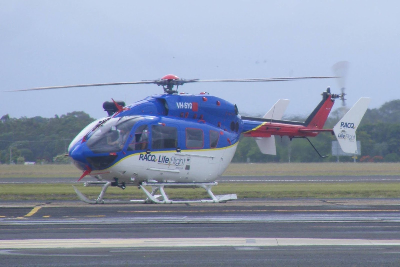 Central Queensland Plane Spotting: RACQ LifeFlight Positions Former ...